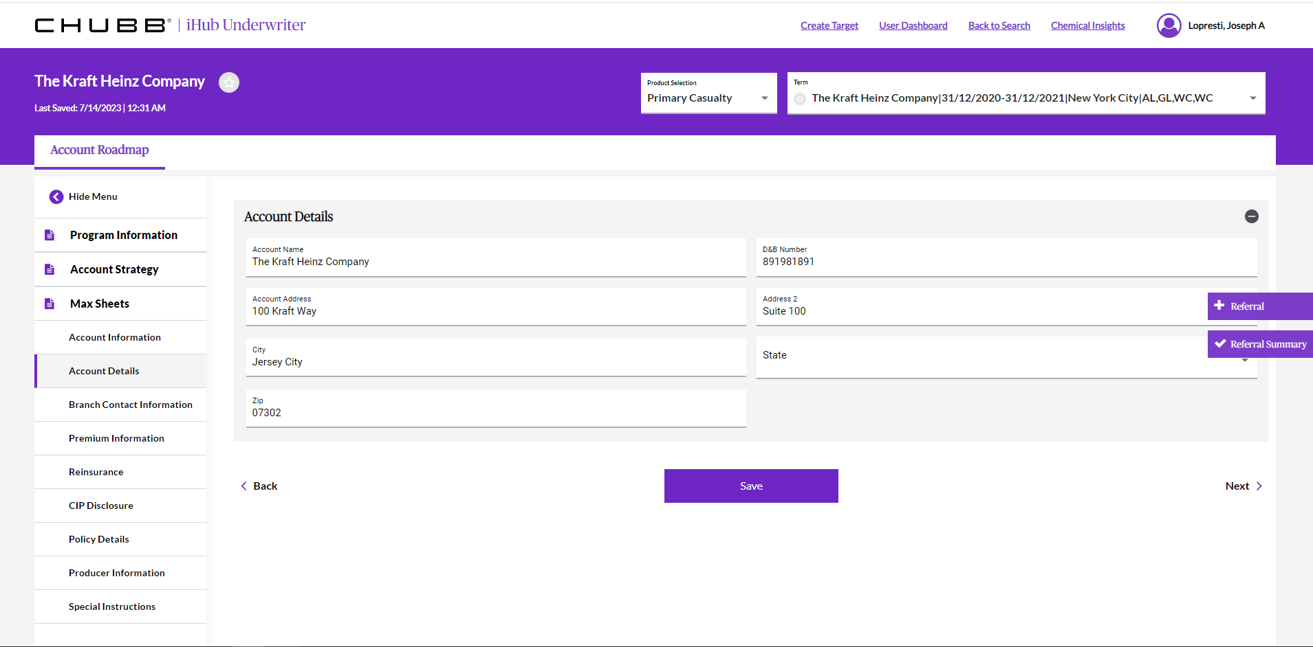 Joseph Lopresti - Portfolio
